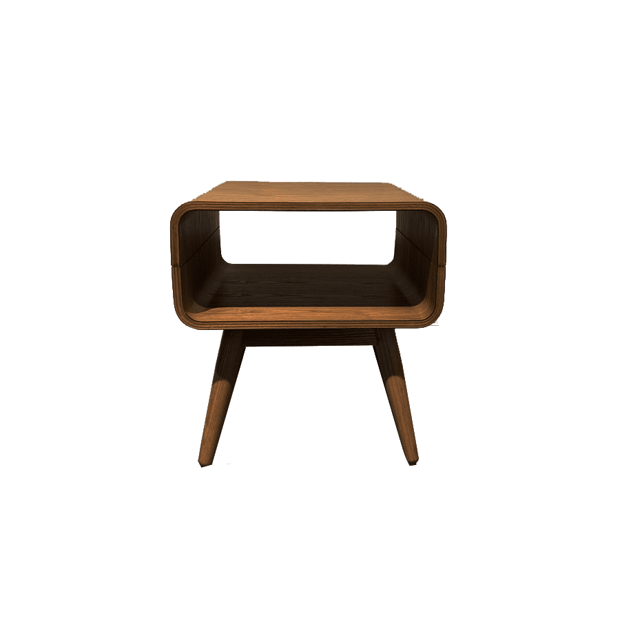 Grange Bedside locker in Walnut - Pieces.ie
